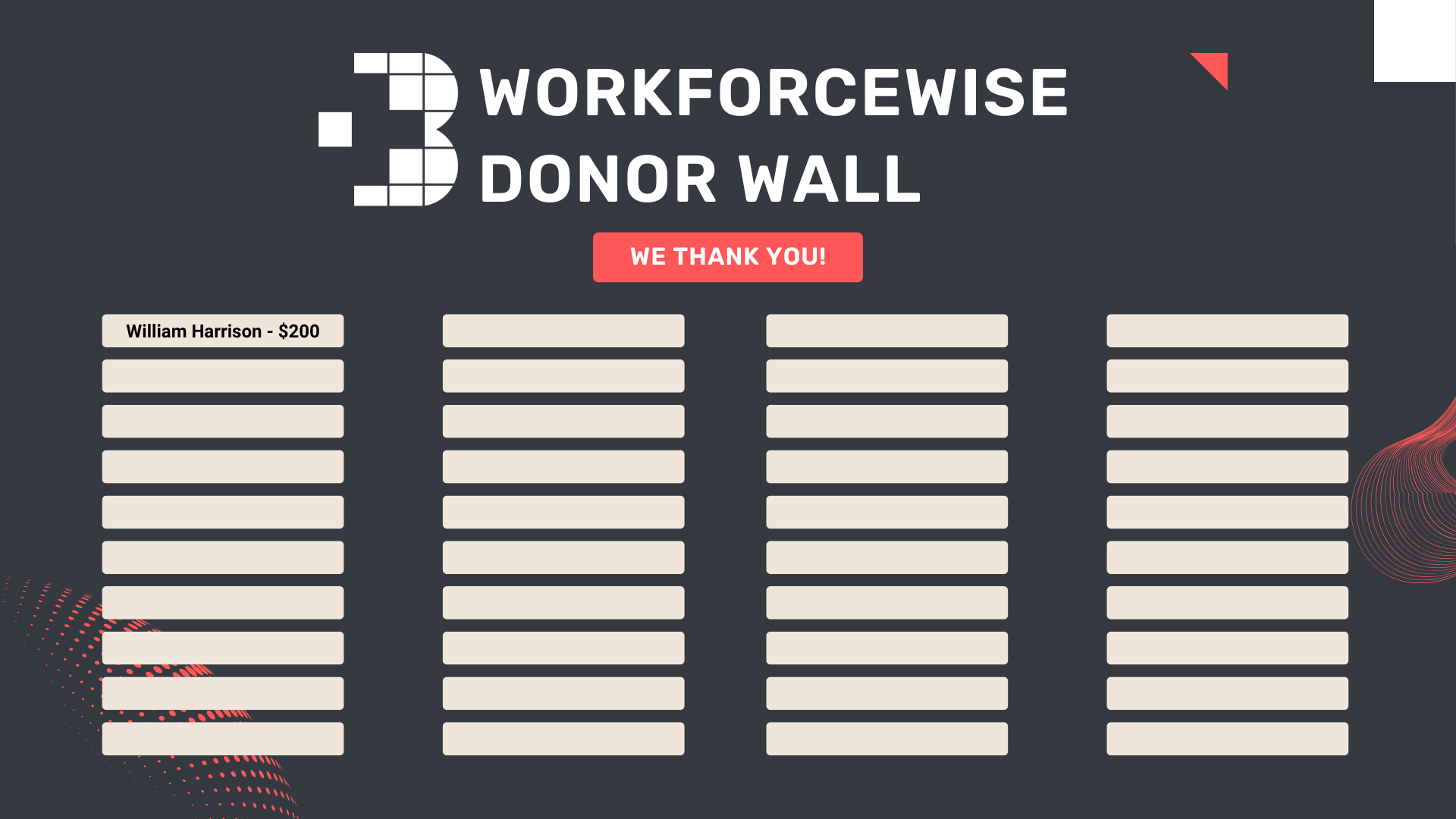 Donor Wall-3 | Bunifu eLearning